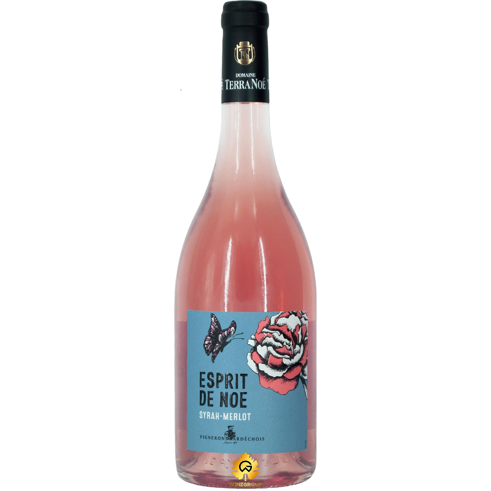 Rượu Vang Esprit De Noe Rose Syrah – Merlot - Wine Group